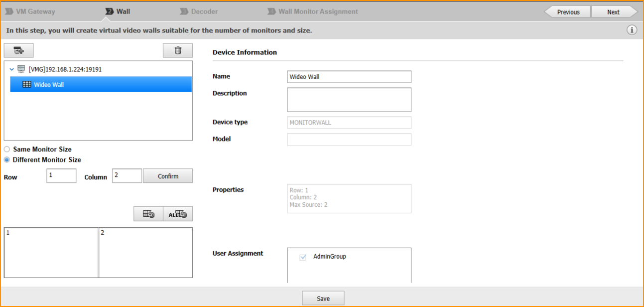 SPD-152 ile Wisenet SSM'de Video Wall – Hanwha Vision Europe