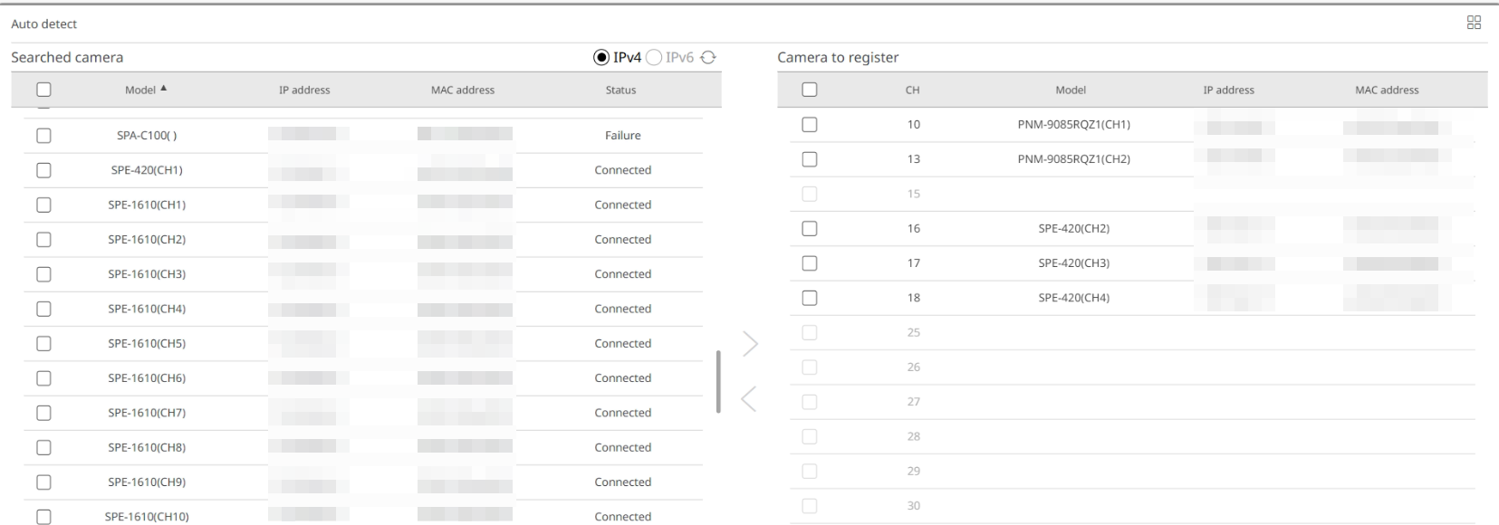 How to register multi-sensor and multi-channel devices onto Hanwha NVRs ...